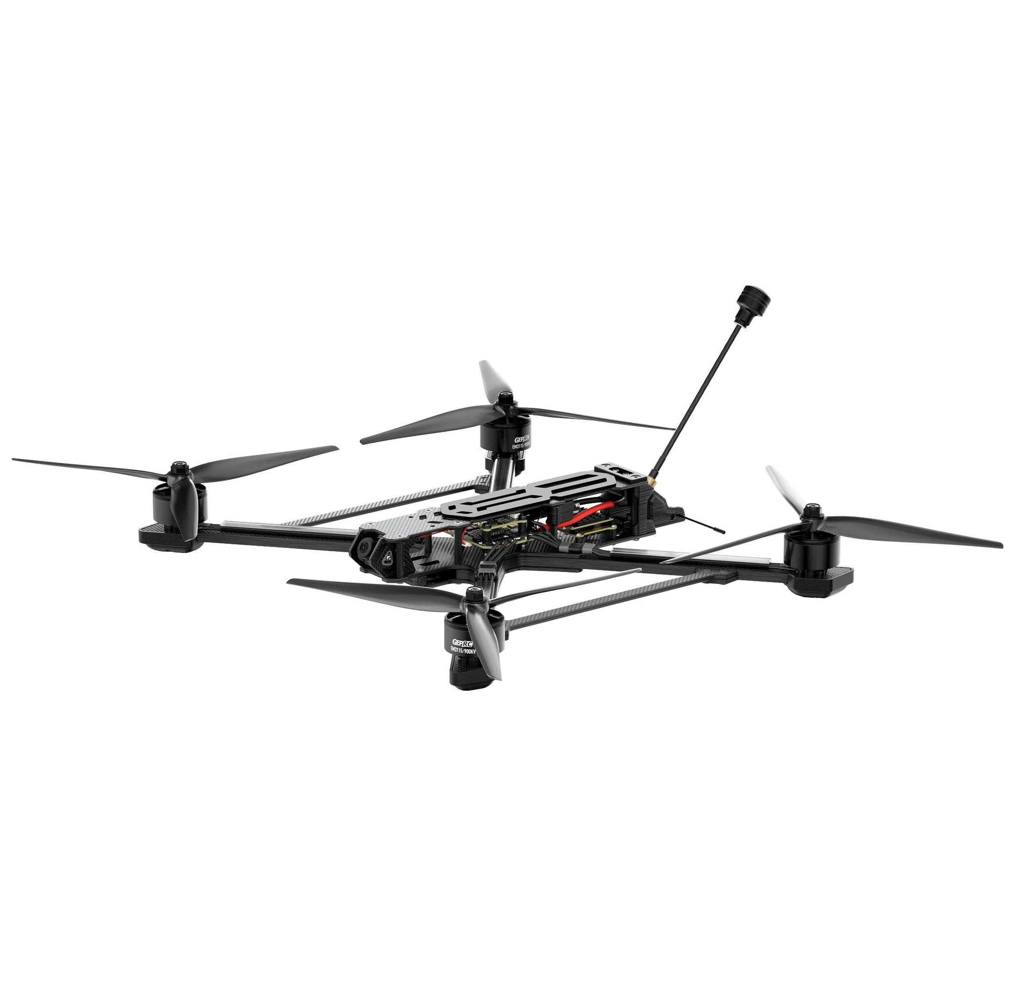 Levaplus 10" Heavy Lift EF10 Analog FPV Drone--3KG Payload, Caddx Rate